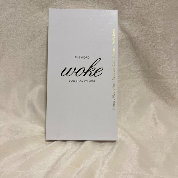 the word woke | Skincare | Bnib The Word Woke Cool Steam Eye Mask ...
